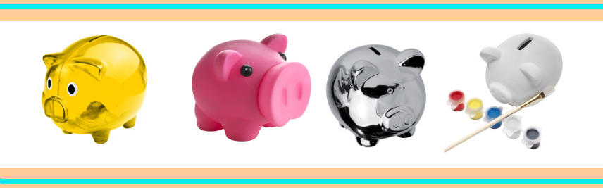 Spaarpotten met tekst - Spaarpot ontwerpen